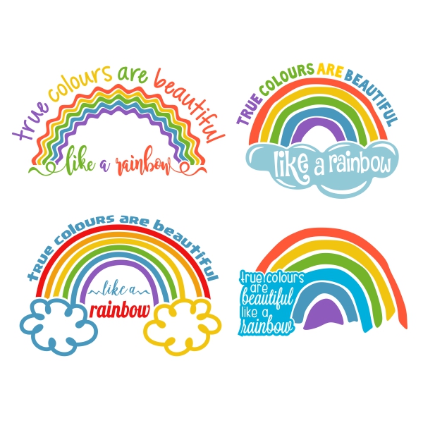 True Colors Cuttable Design | Apex Designs & Fonts