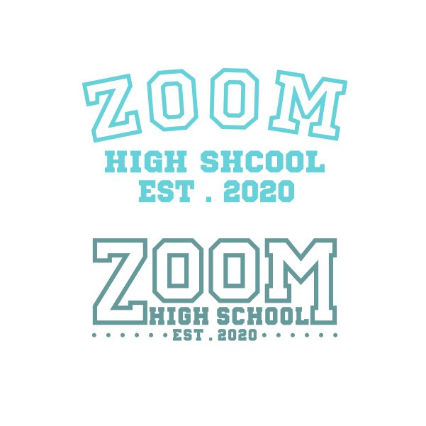 Zoom Elementary Cuttable Design | Apex Embroidery Designs, Monogram ...