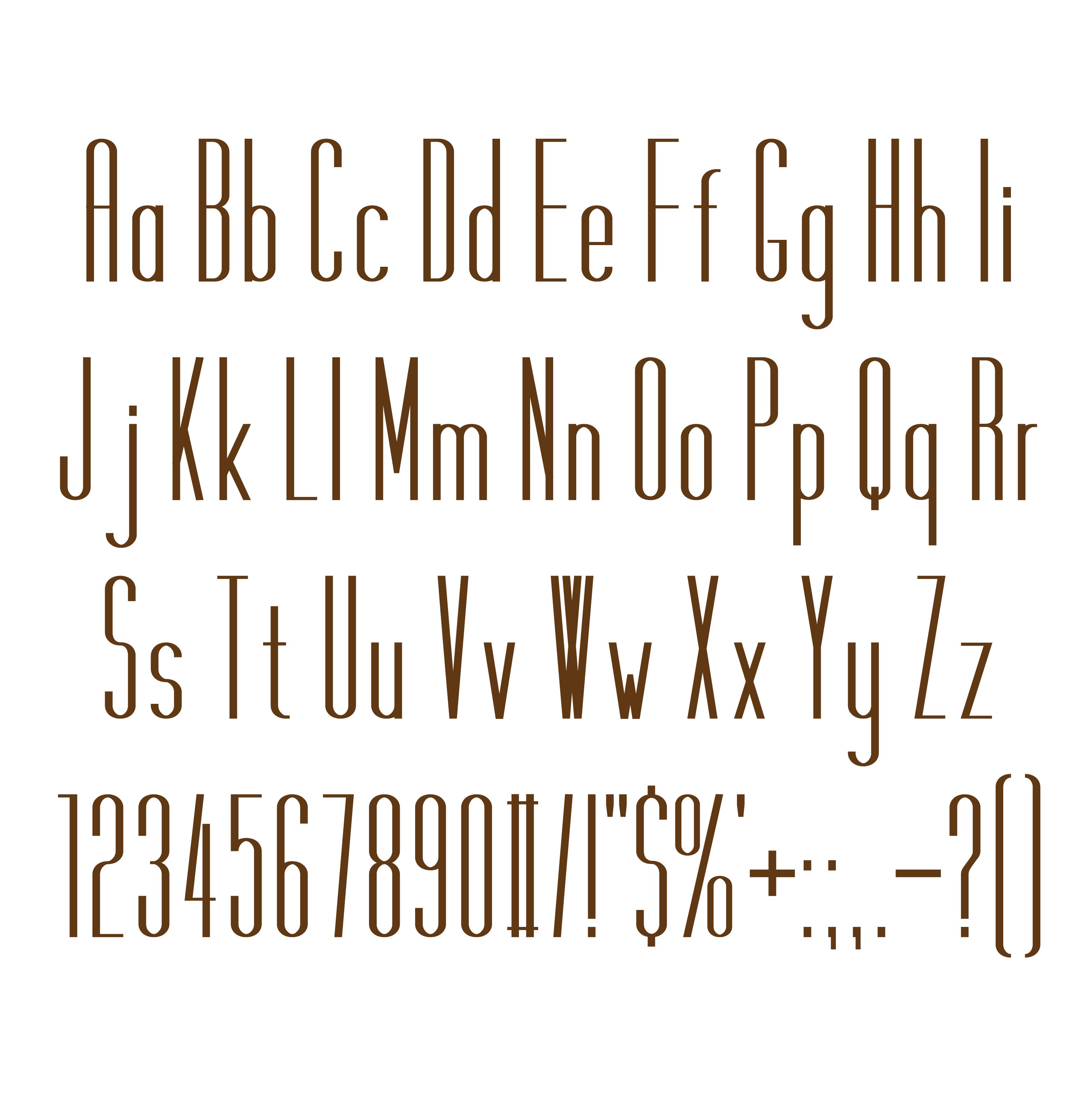 Modern Block TrueType Font | Apex Embroidery Designs, Monogram Fonts ...