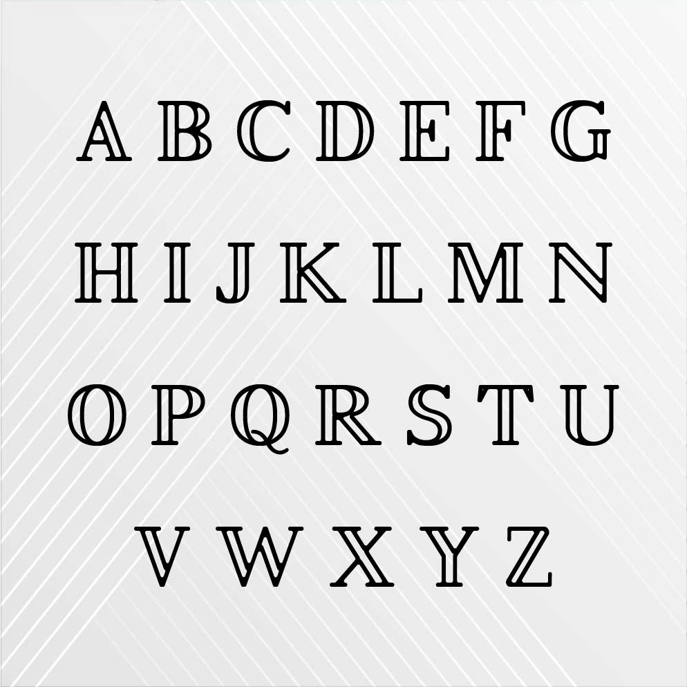 Harrison TrueType OpenType Font TTF or OFT - Apex SVG Design