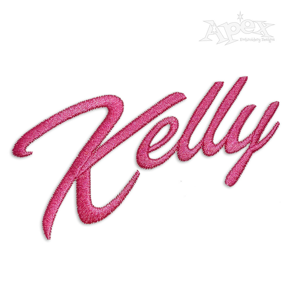 Easy Breezy Script Machine Embroidery Font by Apex