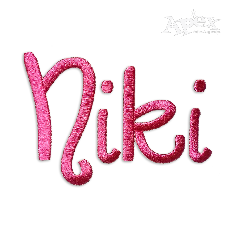 Curlz | Apex Embroidery Designs, Monogram Fonts & Alphabets