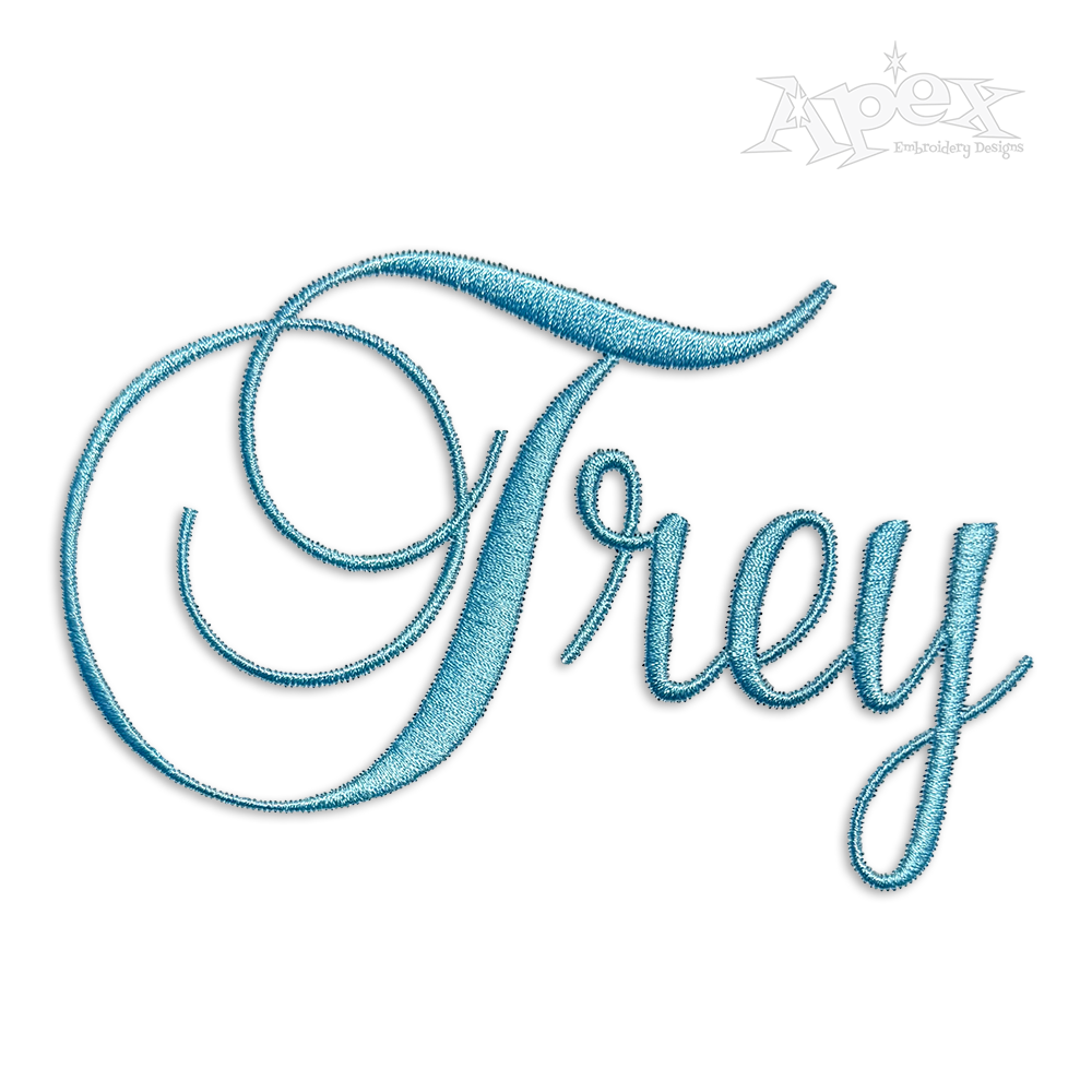 Heirloom Fancy Machine Embroidery Font - Apex