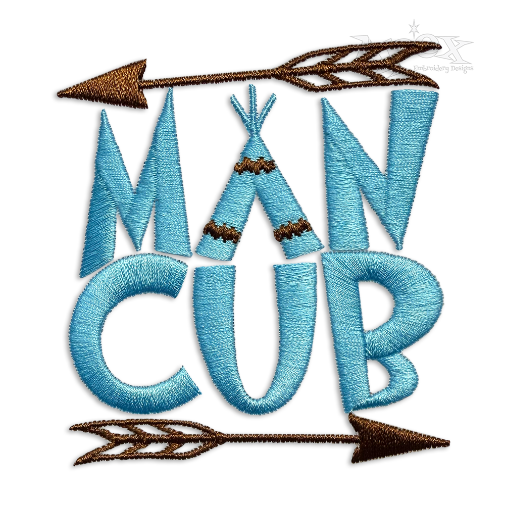 Lady Cub - Man Cub Machine Embroidery Design by Apex
