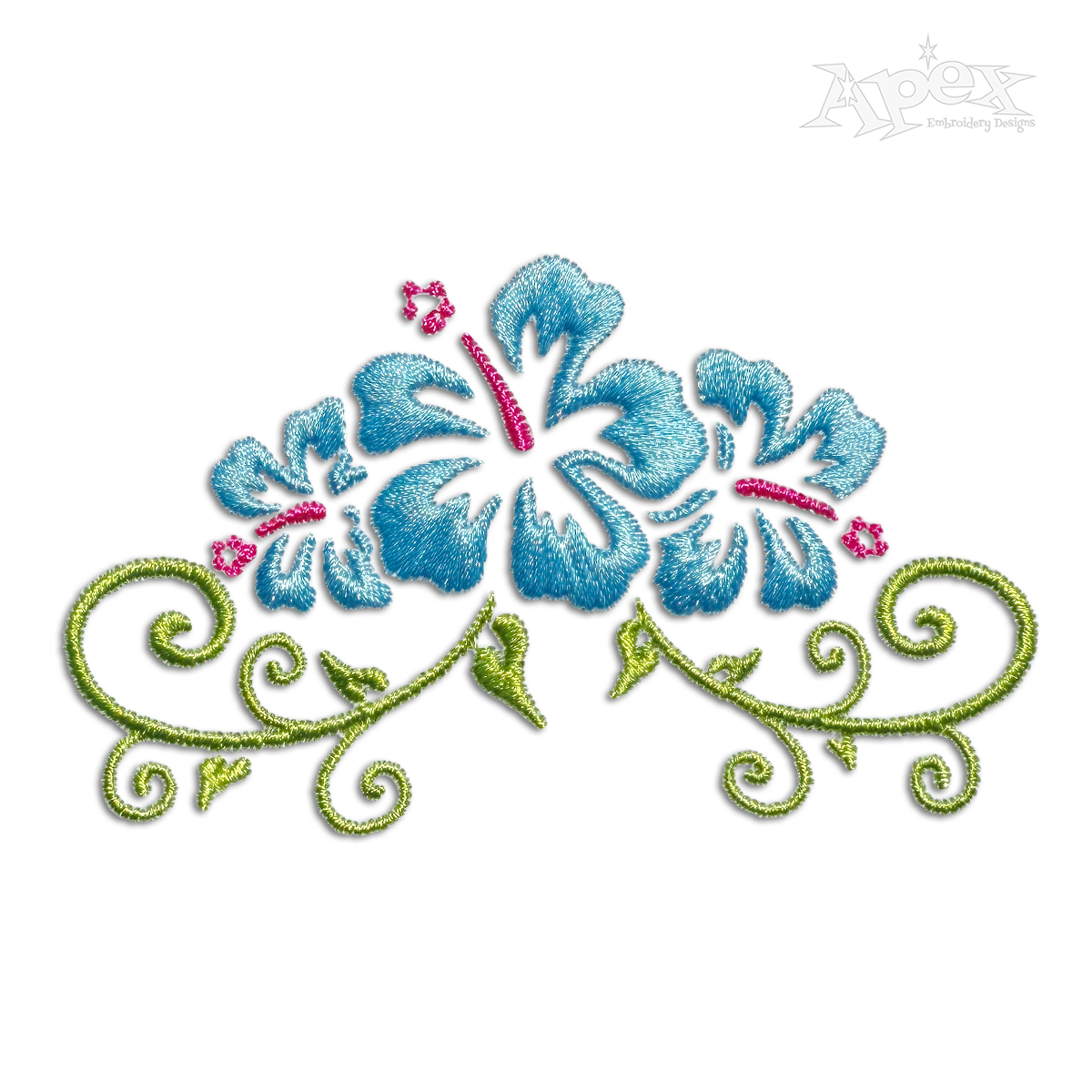 Flower Machine Embroidery Design