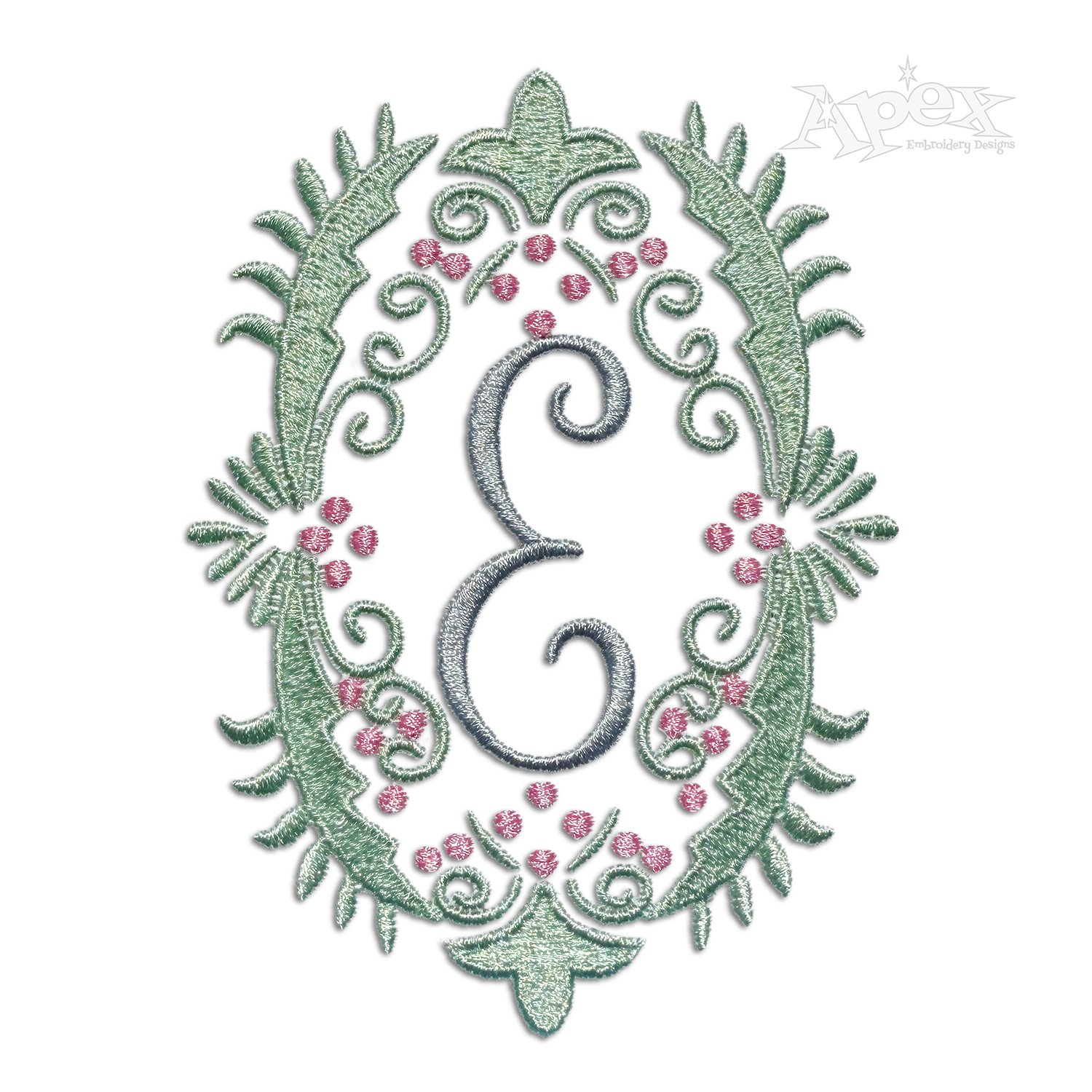 Flowers Arrows Monogram Machine Embroidery Frames by Apex