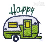 Retro Camper RV Embroidery Design | Apex Embroidery Designs, Monogram ...