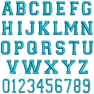 Fun Numbers Embroidery Font | Apex Embroidery Designs, Monogram Fonts ...