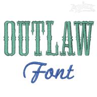 Outlaw Face Embroidery Design | Apex Embroidery Designs, Monogram Fonts ...