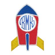 Rocket Embroidery Design | Apex Embroidery Designs, Monogram Fonts ...