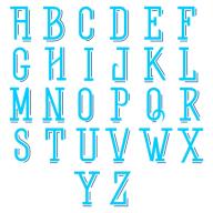 Maxwell Monogram TrueType Font | Apex Embroidery Designs, Monogram ...