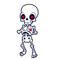 Dancing Skeleton Cuttable Design | Apex Embroidery Designs, Monogram ...