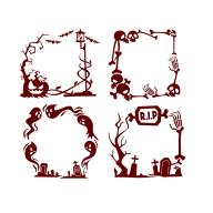 Halloween Frames Pack Cuttable Design