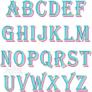 Shadow Embroidery Font | Apex Embroidery Designs, Monogram Fonts ...