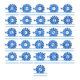 Windmill Split Cuttable Font | Apex Embroidery Designs, Monogram Fonts ...