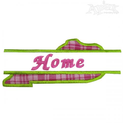 Kentucky State Split Frame Embroidery Design | Apex Monogram Designs ...