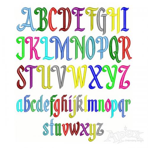 Robin Hood Embroidery Font | Apex Embroidery Designs, Monogram Fonts ...