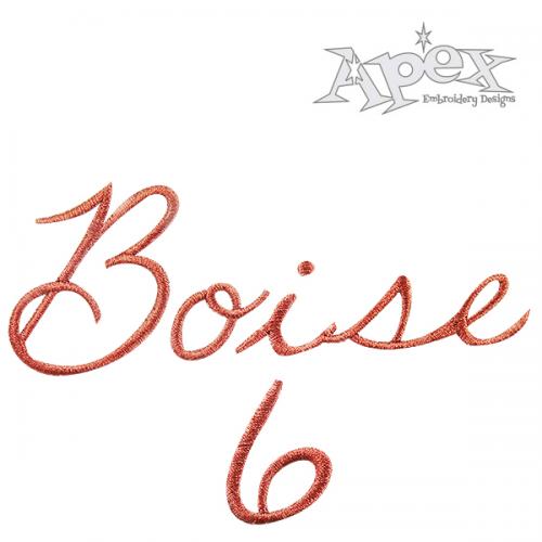 Handwriting Script Letters Machine Embroidery Font by Apex