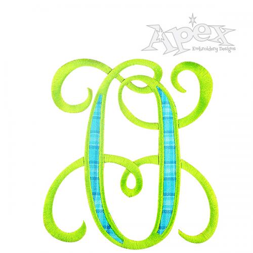 Heirloom Applique Embroidery Font | Apex Embroidery Designs, Monogram ...