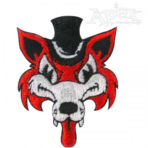 Wolfman Wolf Machine Embroidery Design by Apex