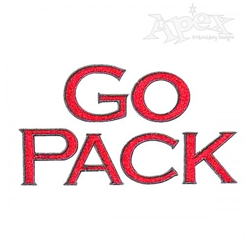 Copperplate two color Machine Embroidery Font - Apex