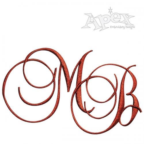 Heirloom Fancy Machine Embroidery Font - Apex