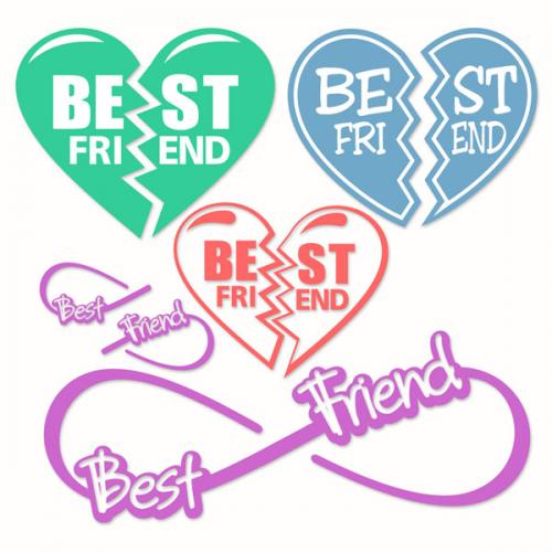 Best Friends Cuttable Designs | Apex Designs & Fonts