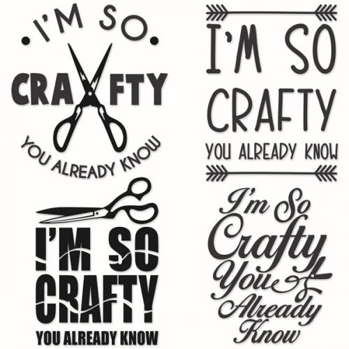 I'm so Crafty Svg Cut Designs | Apex Designs & Fonts