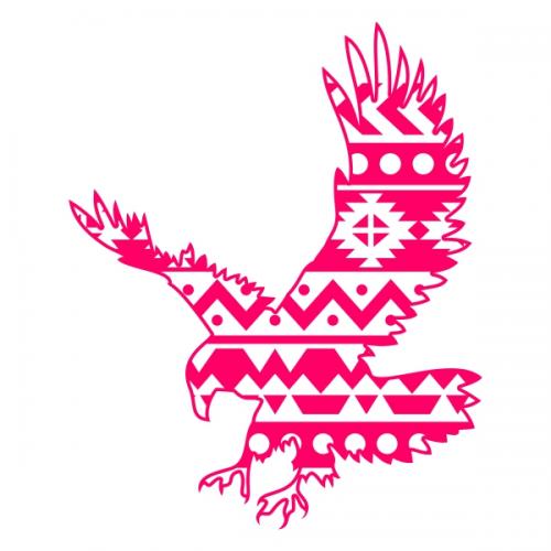 Eagle Aztec Cuttable Designs | Apex Embroidery Designs, Monogram Fonts ...