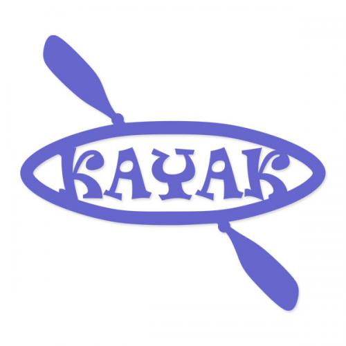Kayak Boat Cuttable Designs | Apex Embroidery Designs, Monogram Fonts ...