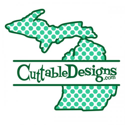 Michigan State Home Cuttable Designs | Apex Embroidery Designs ...