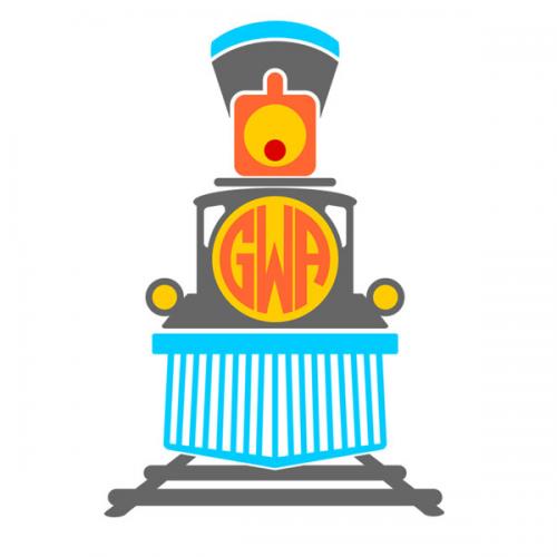 Train Monogram Cuttable Frames | Apex Embroidery Designs, Monogram ...