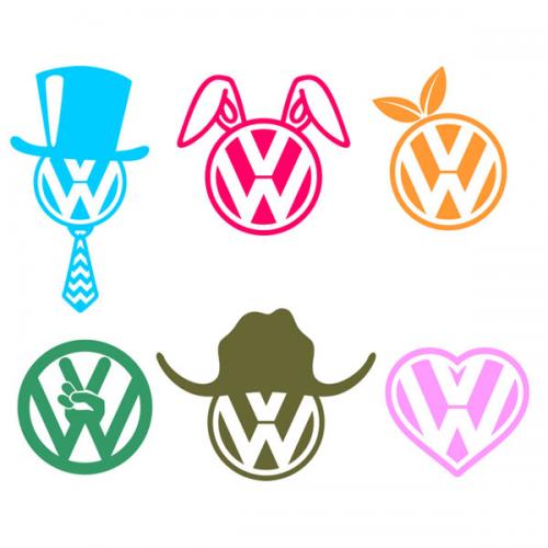 VW Volkswagen Cuttable Designs | Apex Designs & Fonts