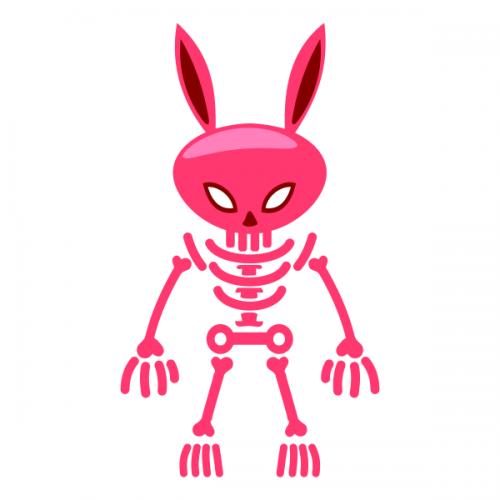 Scary Bunny Rabbit Design | Apex Designs & Fonts