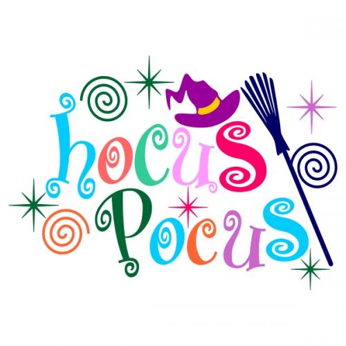 Hocus Pocus Halloween Cuttable Designs | Apex Embroidery Designs, Monogram Fonts & Alphabets