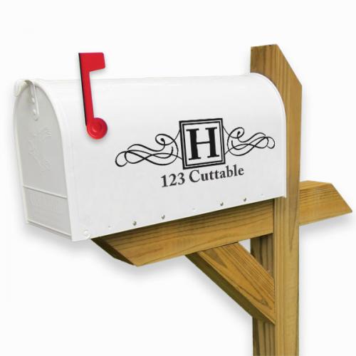 Mailbox Templates Cuttable Frames | Apex Embroidery Designs, Monogram ...