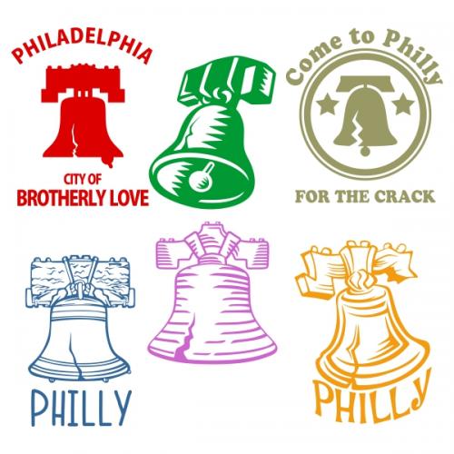 Philadelphia Freedom Liberty Bell SVG Vector Designs - Apex