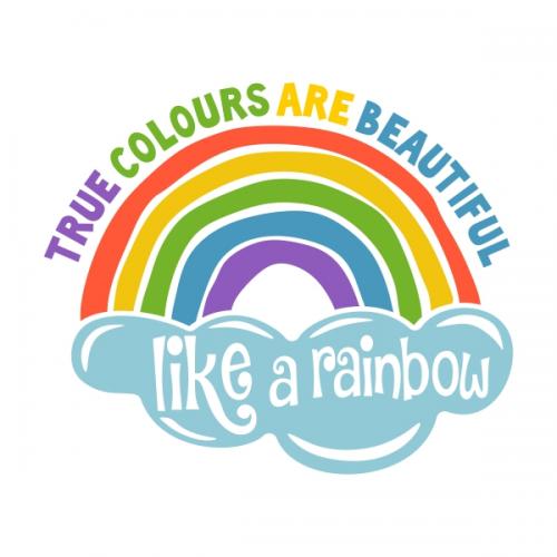 True Colors Cuttable Design | Apex Embroidery Designs, Monogram Fonts ...