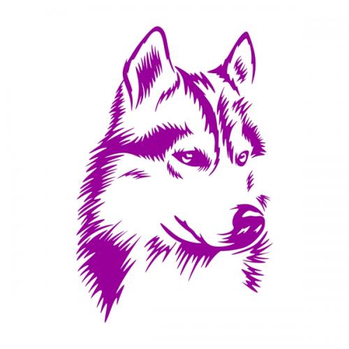 Husky Dog Cuttable Design | Apex Embroidery Designs, Monogram Fonts ...
