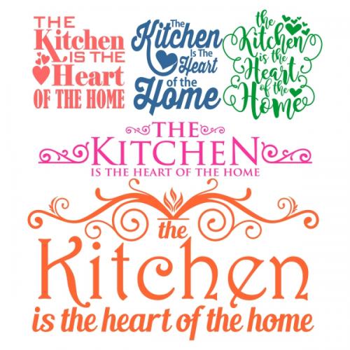 The Kitchen Cuttable Design | Apex Designs & Fonts