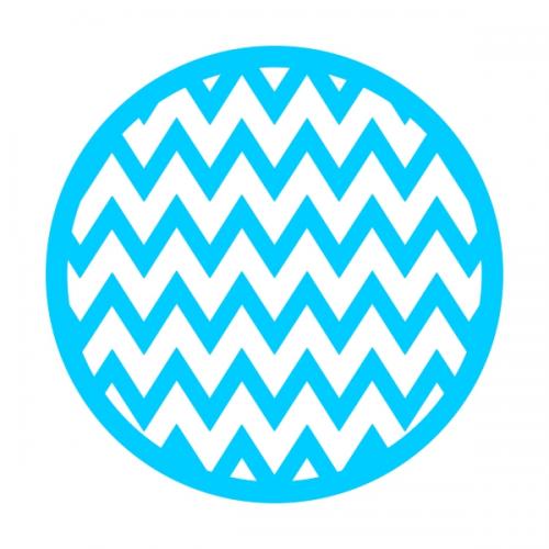 Chevron Circle Cuttable Design | Apex Embroidery Designs, Monogram ...