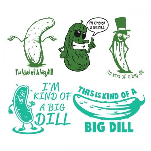 Dill Pack Cuttable Design | Apex Designs & Fonts