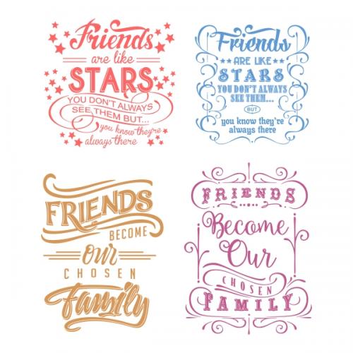 Friends Cuttable Design | Apex Designs & Fonts