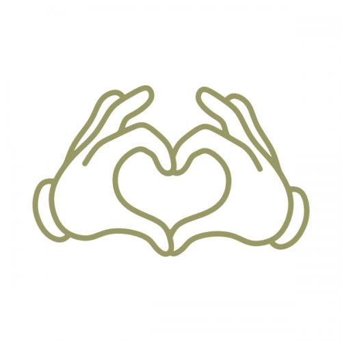 Cartoon Love Hands Cuttable Design | Apex Embroidery Designs, Monogram ...