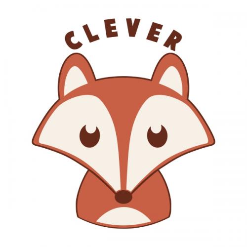 Clever Fox Cuttable Design | Apex Embroidery Designs, Monogram Fonts ...