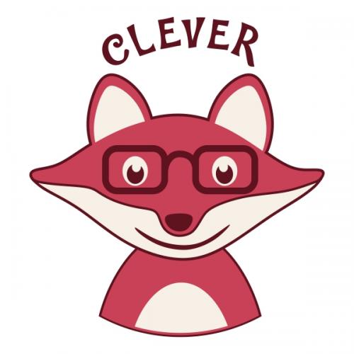 Clever Fox Cuttable Design | Apex Embroidery Designs, Monogram Fonts ...