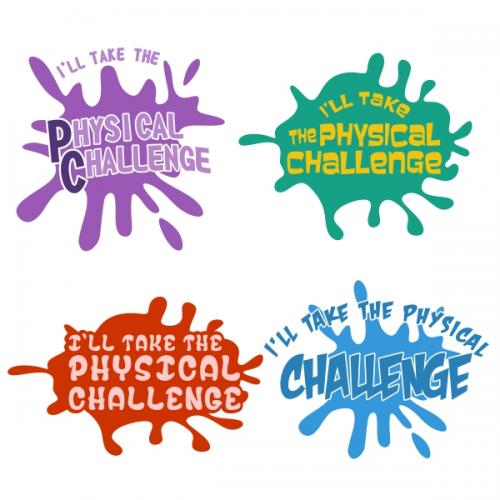 Physical Challenge Cuttable Design | Apex Designs & Fonts