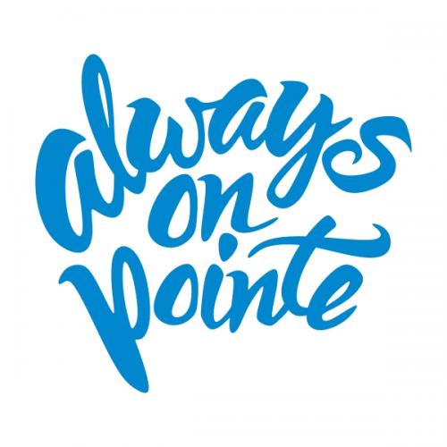 Always On Pointe Cuttable Design | Apex Embroidery Designs, Monogram ...