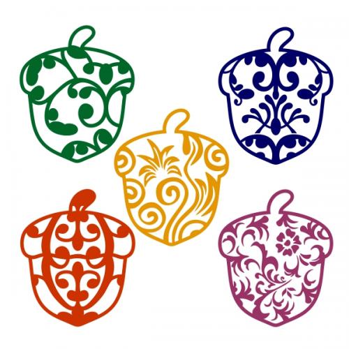 Acorn Art SVG Vector Designs