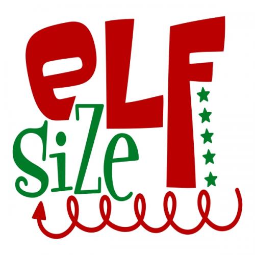 Elf Size Cuttable Design | Apex Embroidery Designs, Monogram Fonts ...